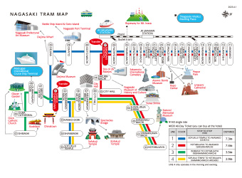 Nagasaki Attractions Map _ Nagasaki Map – YGGD